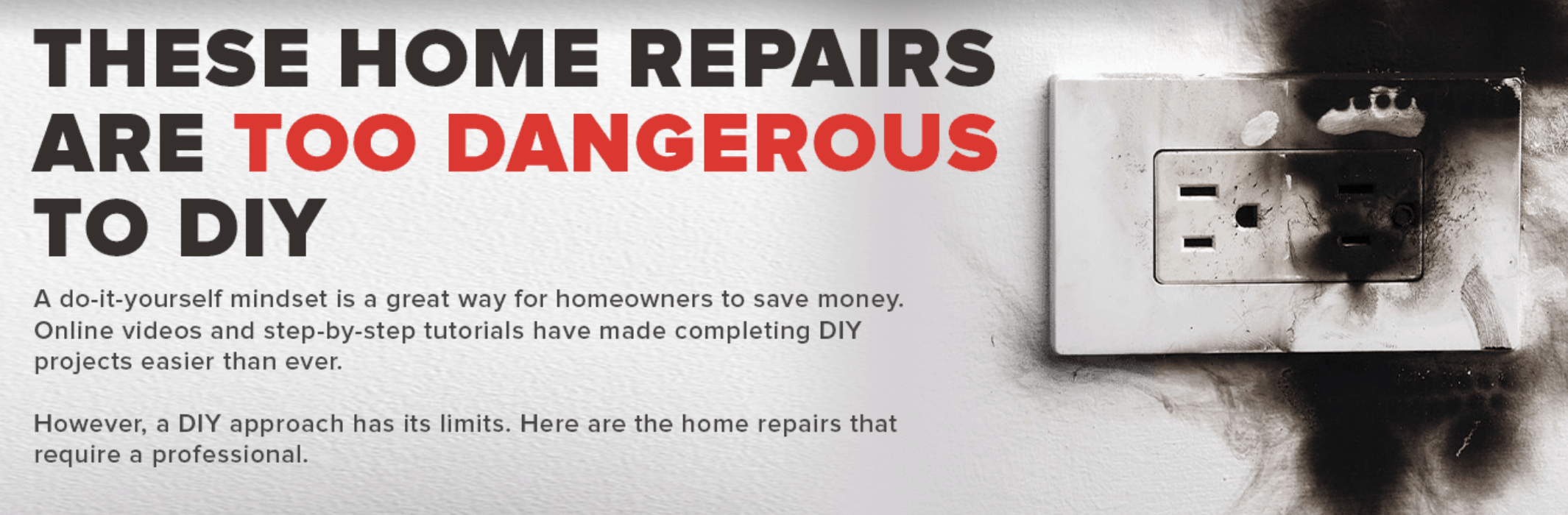 Here are the home repairs you shouldn't try to DIY